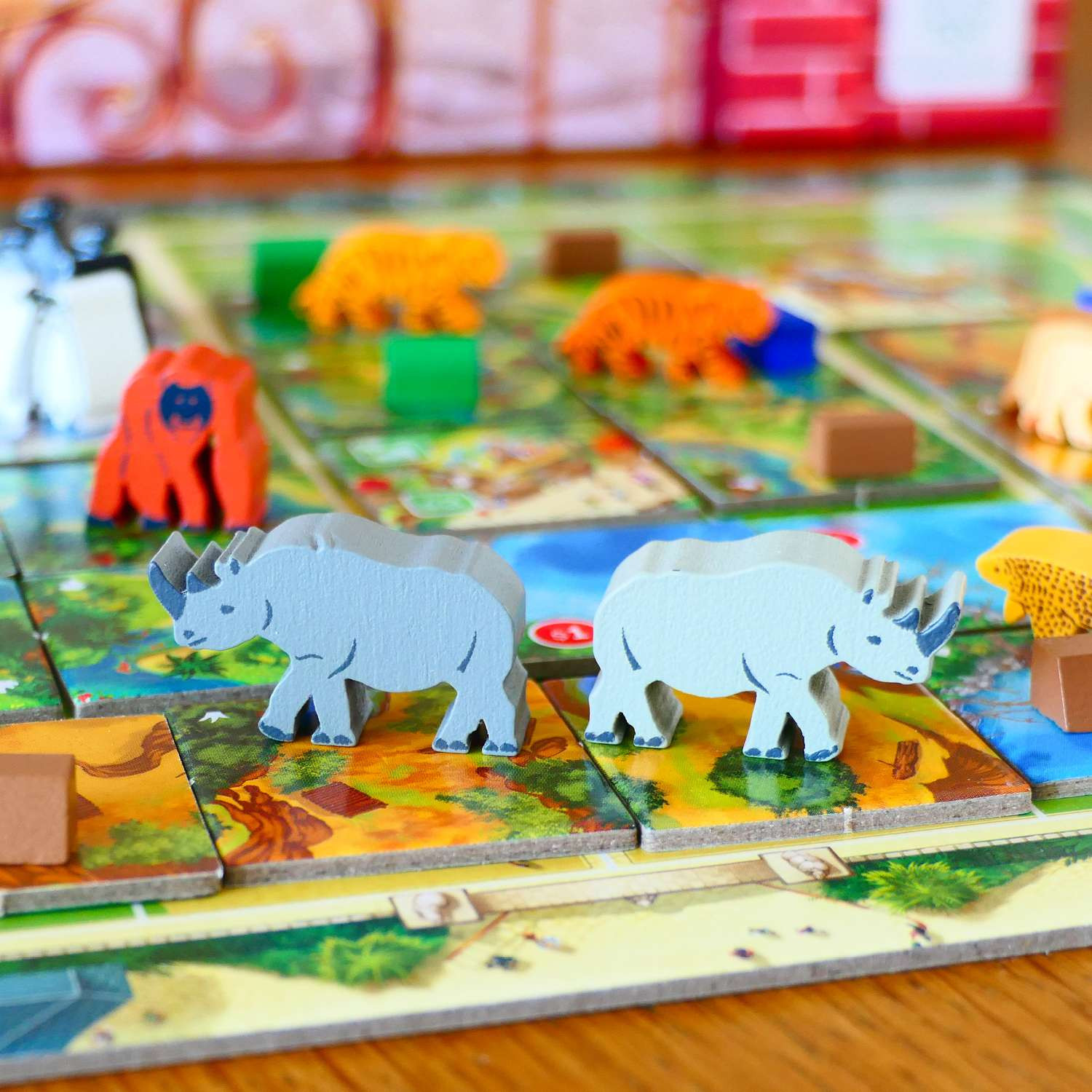 Zoo Tycoon: The Board Game - Deluxe Animal Meeple set Zoo Tycoon: The ...