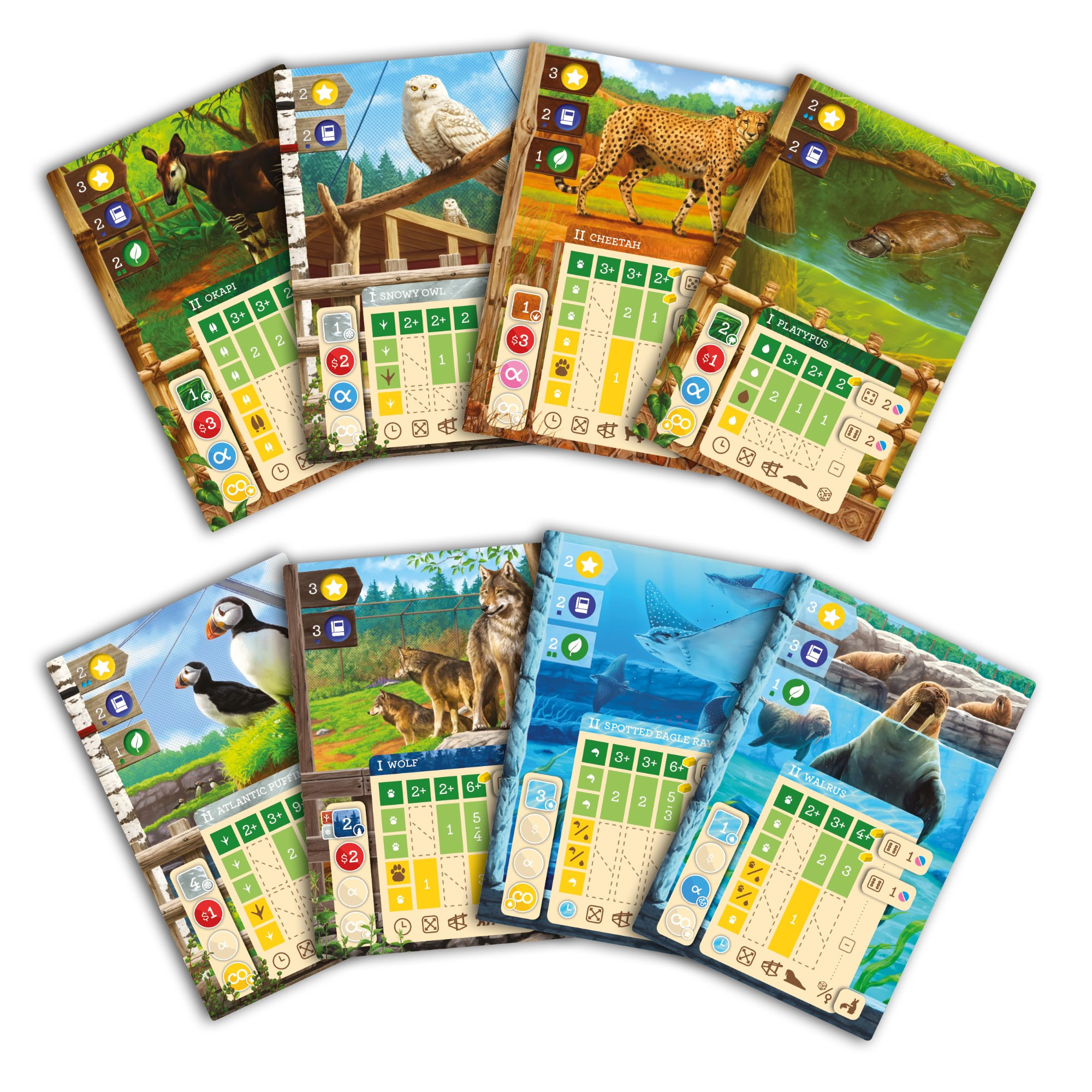 Zoo Tycoon: The Board Game - New Shores - Deluxe Zoo Tycoon: The Board ...